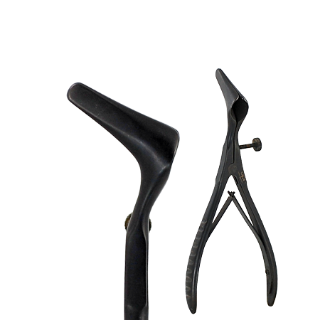Ebonized Nasal Specula. Anthony Products