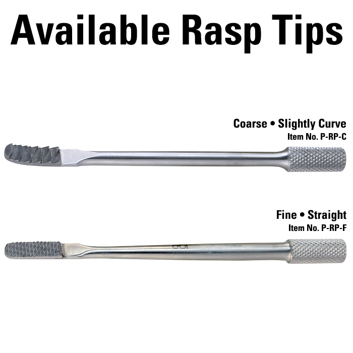 Micromotor Rasp Tips. Anthony Products