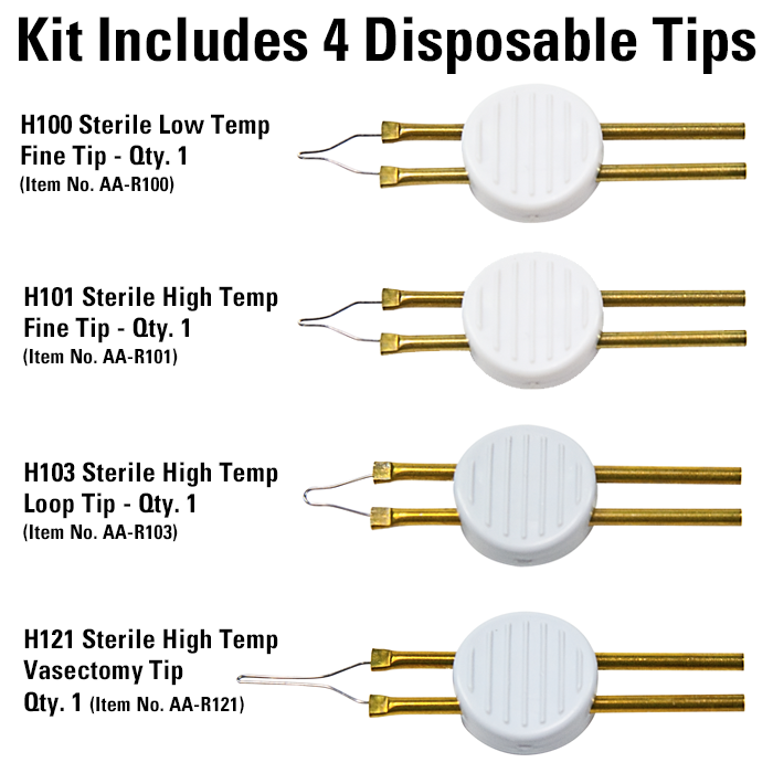 Change-A-Tip Deluxe HI-LO Cautery Kit. Anthony Products