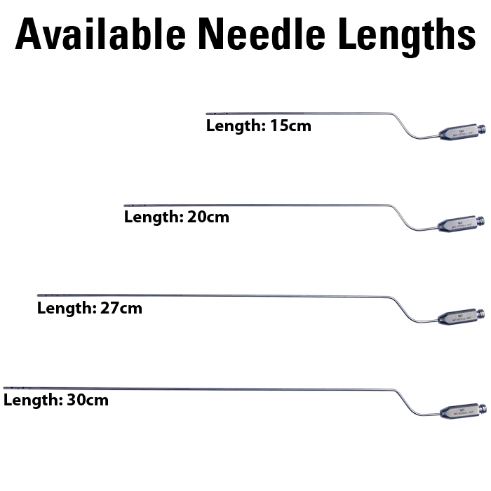 Bayonet-Shaped Micro Infiltration Needles. Anthony Products
