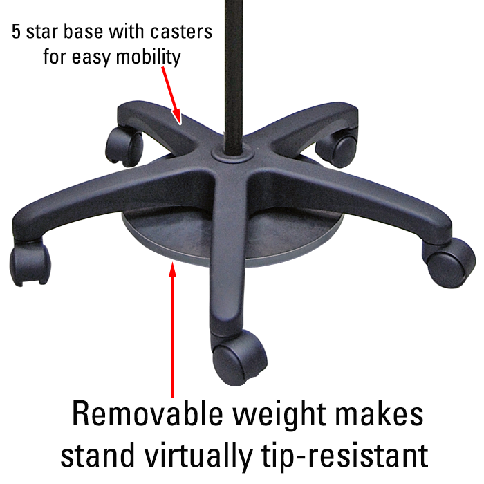 API Mobile Lightsource Stand. Anthony Products